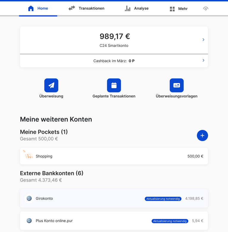 C24 Smart im Test: Eines der besten Girokonten (2025)
